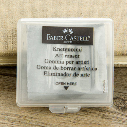 Faber-Castell Plasticity Rubber Soft Art Eraser Wipe highlight Kneaded ...