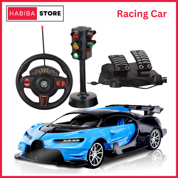 Racing Control SpeedX Car with Traffic Signal | Rechargeable Car Remote ...