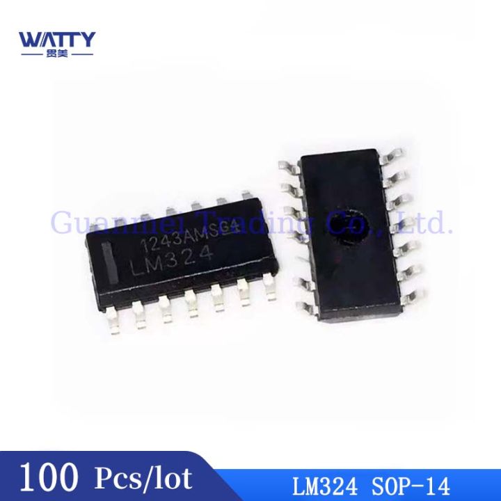 100 Pcs/Lot LM324 operational amplifier SOP-14 | Daraz.pk