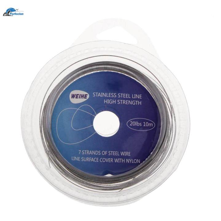 Fishing Wire Leader Stainless Steel Trace 10m 20LBS 20LBS | Daraz.pk