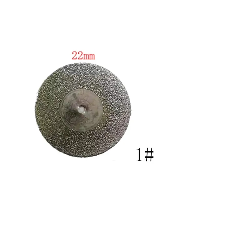 10Pcs Diamond Disc Bur Dental Lab Laboratory Cutting Blades Drill ...