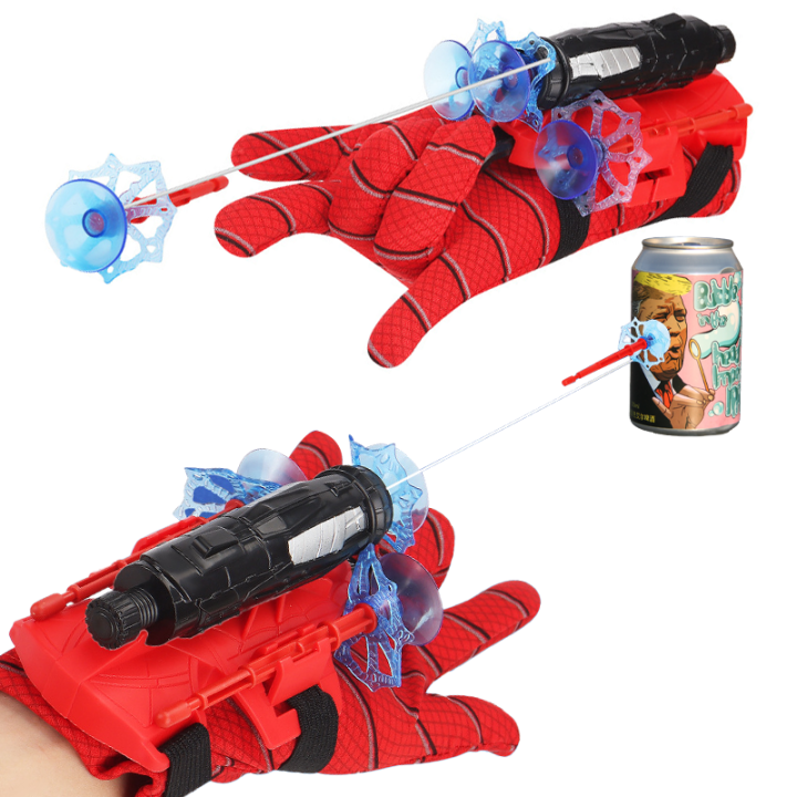 Superhero Spider Silk Launcher Toys Peter Parker Figures Cosplay Props ...