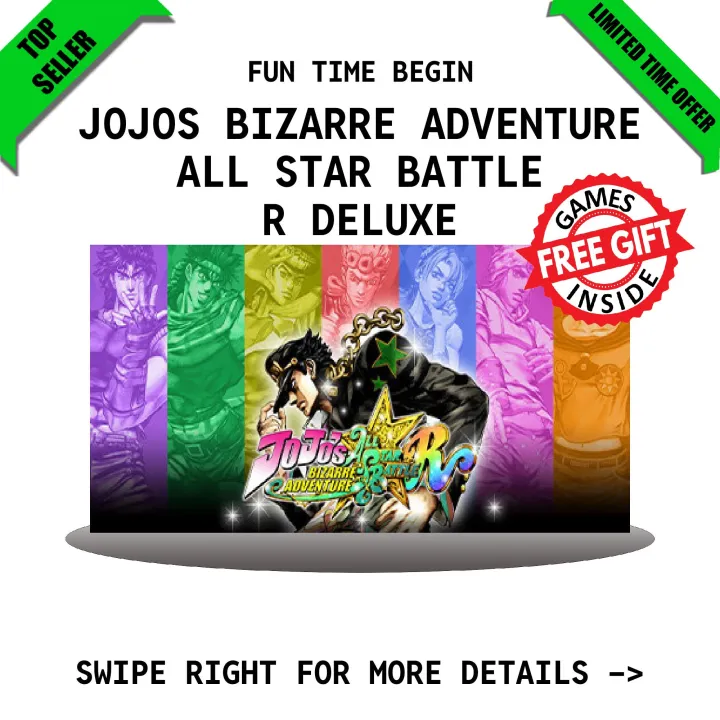 JOJOS BIZARRE ADVENTURE ALL STAR BATTLE R DELUXE - Game for PC - with ...