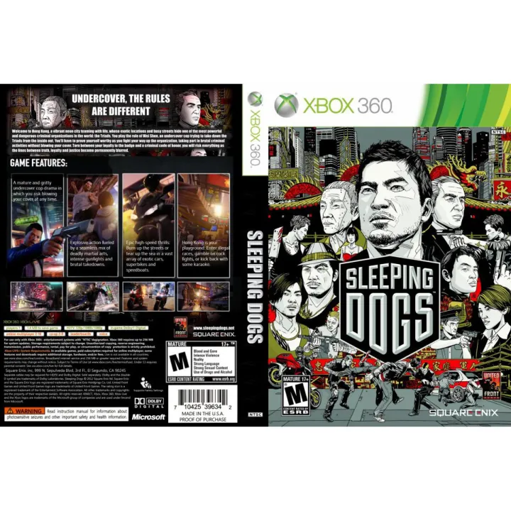 Sleeping Dogs - Xbox 360 - JTAG Modified System | Daraz.pk