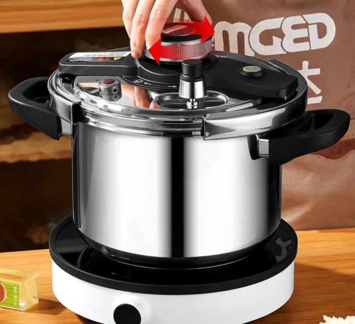 Lot Imported 9L, 2 in 1 Stainless Steel PRESSURE COOKER with three ...