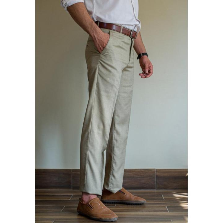 Califord TR063- Khaki Formal Pant for Men | Daraz.pk