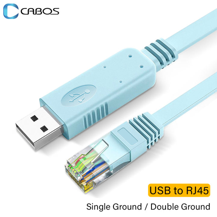 USB to RJ45 Console Cable RS232 Serial Adapter for Laptop Computer ...