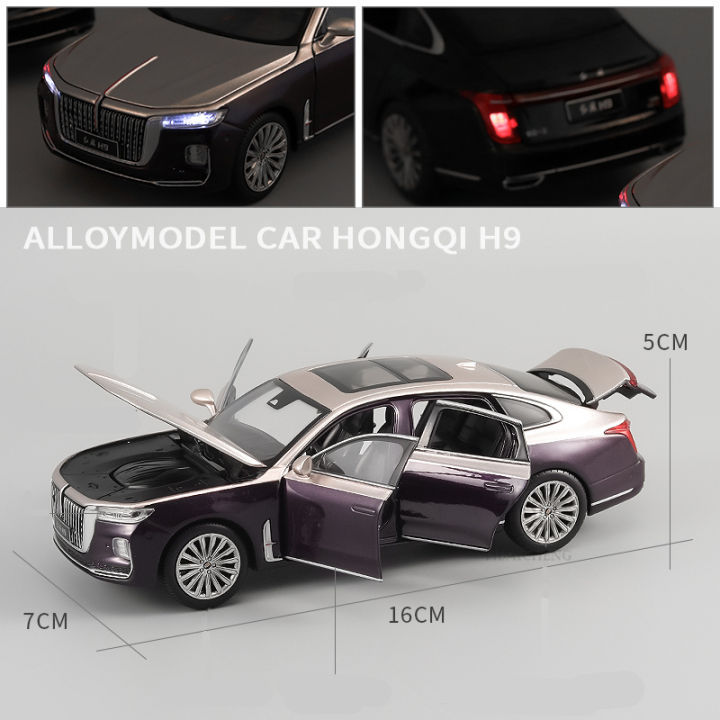 Hong Qi H9 Car Models Metal Alloy Die cast Vehicles Limousine ...