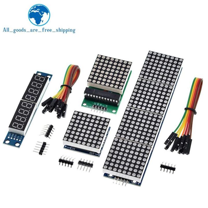 MAX7219 Dot Matrix Module Microcontroller Module Control Module Display ...