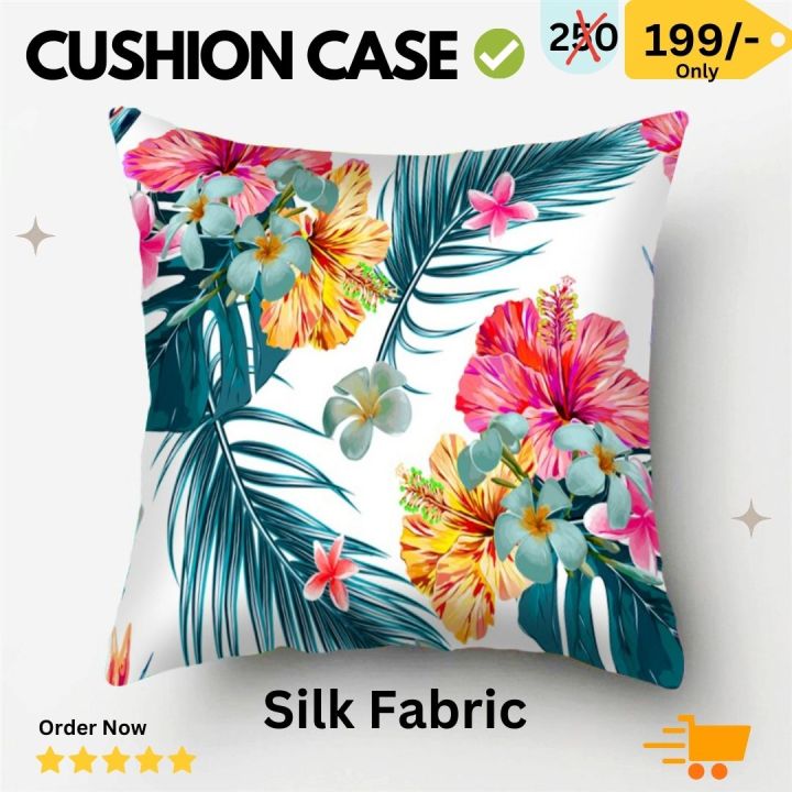 Cushion Cover Cushan Case - 15''x15'' Cushion Cover Sofa Gadi cover ...