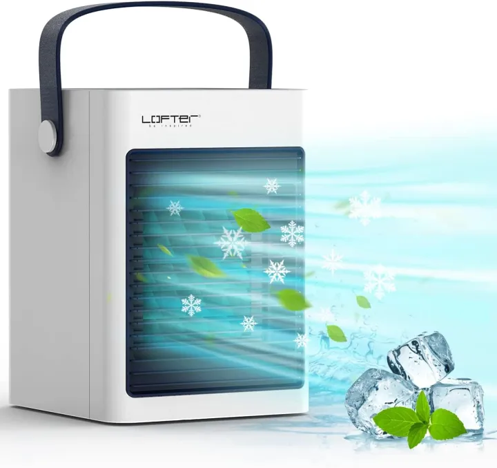 LOFTer Mini Air Conditioner Mobile, 4 in 1 Air Cooler Mobile Air ...