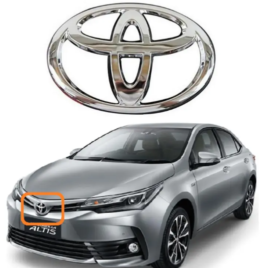 TOYOTA COROLLA Gli , Altis 2014-2024 Front / Back Logo Monogram ...