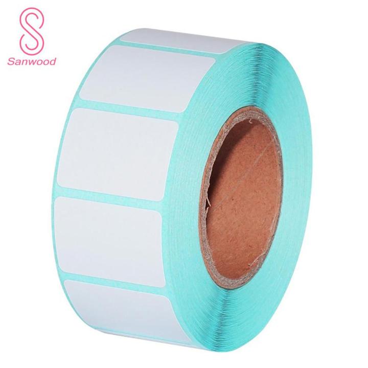 1000Pcs/Roll 30x20mm Self-adhesive Thermal Label Barcodes Sticker ...
