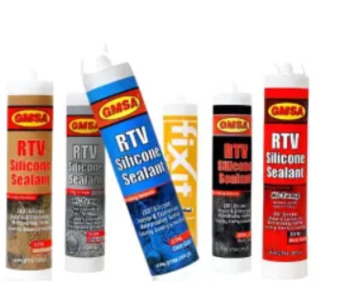 GMSA RTV Silicone Sealant 310ml (Transparent/Clear,White,Black)- Best ...