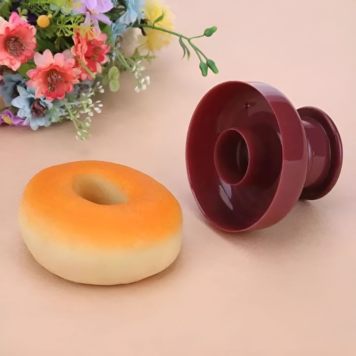 Plastic Donut Cutter- Round Shape Cutter- 1 Pc - Donut Maker Cutter ...