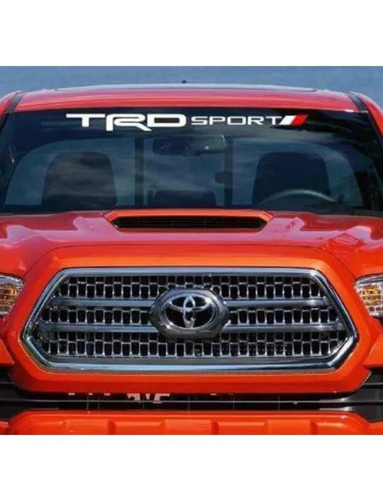 TRD SPORT - Car front windshield sticker - 30 inches x 4 inches | Daraz.pk