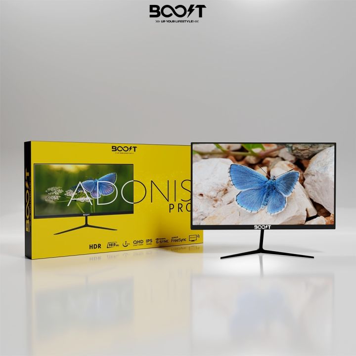 Boost Adonis Pro 27″ 2560×1440 IPS 1ms 165hz Free-Sync G-Sync Gaming ...