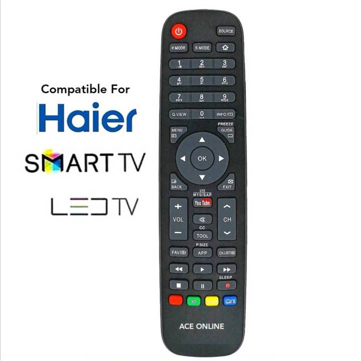 HAIER Universal Remote For Smart LED TV | Daraz.pk