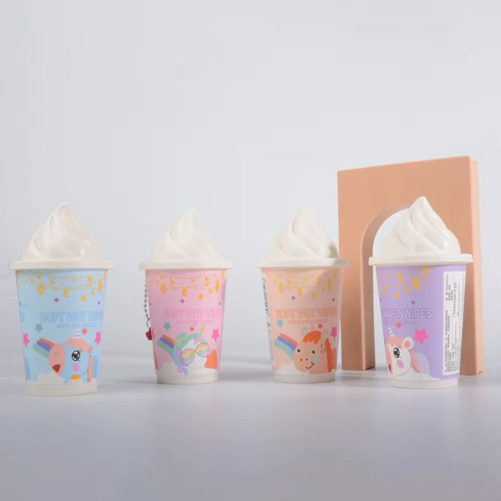 New Ice Cream Tissue Wet Wipes | Daraz.pk