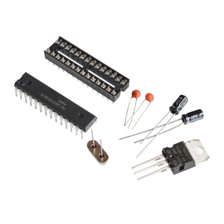 ATMEGA328P-PU without- BOOTLOADER + DIP Socket & 16MHz crystal Kit | Daraz.pk
