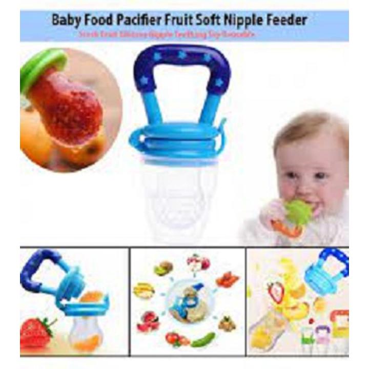 Baby Fruit Feeder Pacifier - Fresh Food Feeder, Infant Fruit Teething ...