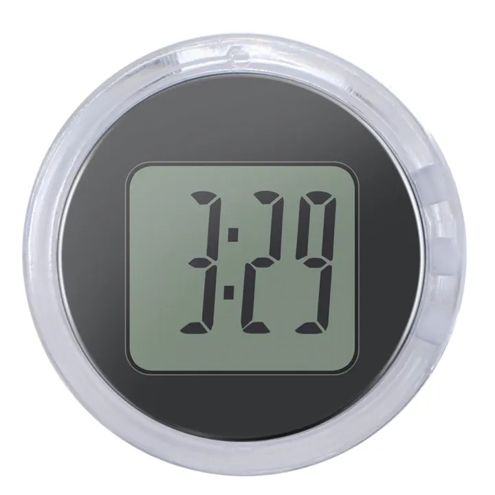 Motorcycle Stick-On Clock Mini Motorcycle Clocks Watch Waterproof Stick ...