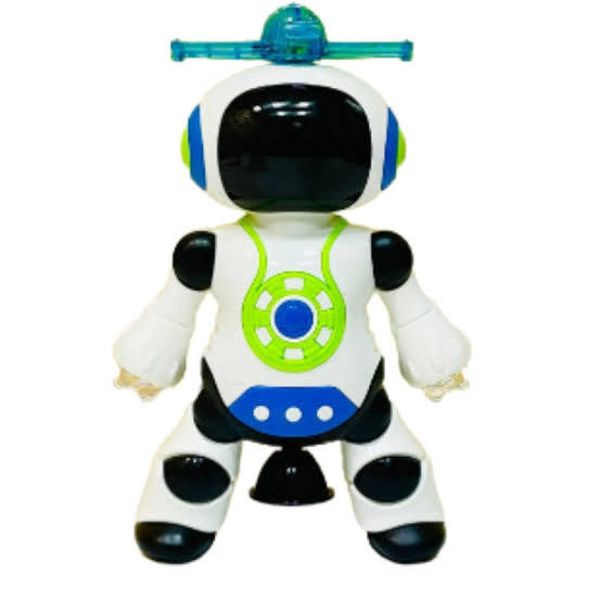 Fun Blast Dancing Robot With Music, Robot For Kids With 3D Flashing Lights, 360 Degree Rotation ...