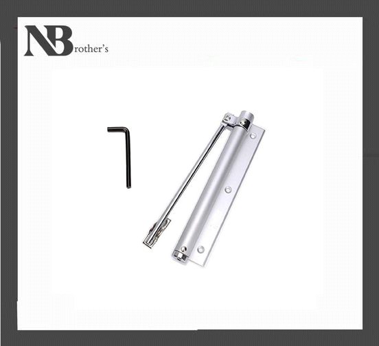 Adjustable Door Closer, Aluminum Alloy Automatic Door Closer, Spring ...