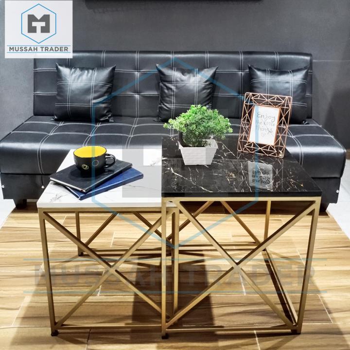 Versatile Broad X Side Table - Multipurpose Serving, Accent, Nesting ...