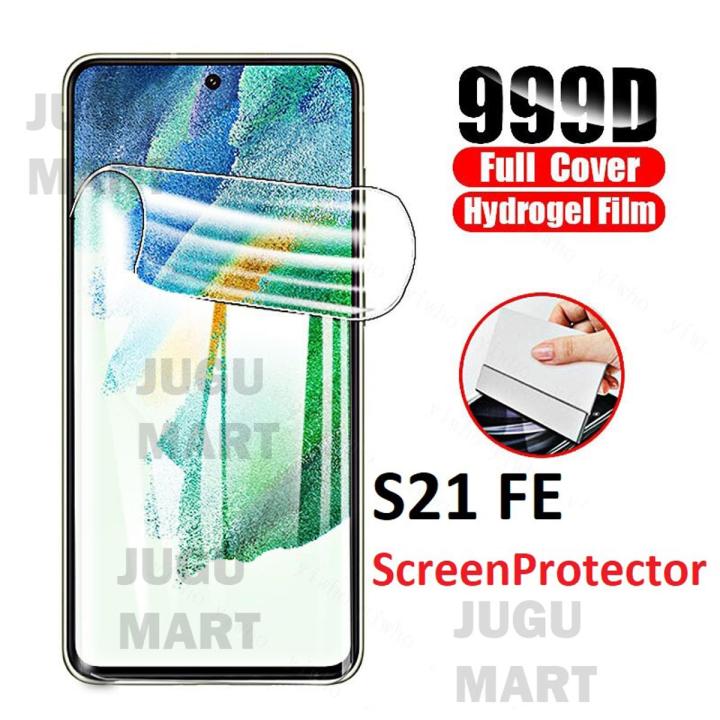Samsung Galaxy S21 FE SCREEN PROTECTOR Jelly Hydrogen Film | Daraz.pk