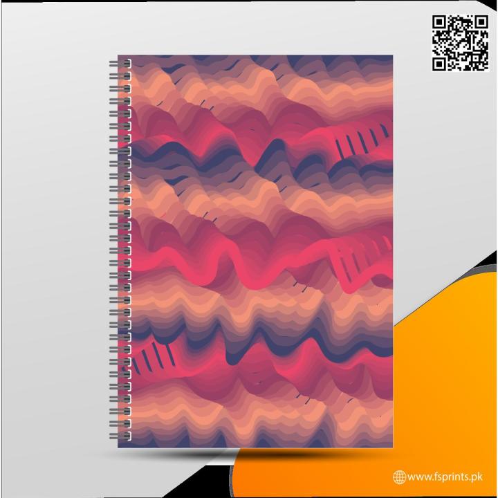 Wave A4 Premium Spiral Notebook | Daraz.pk