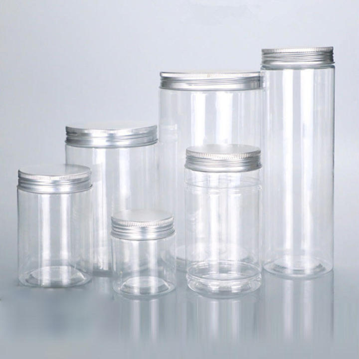 Aluminum Lid Transparent Food Storage Containers Transparent Diameter ...
