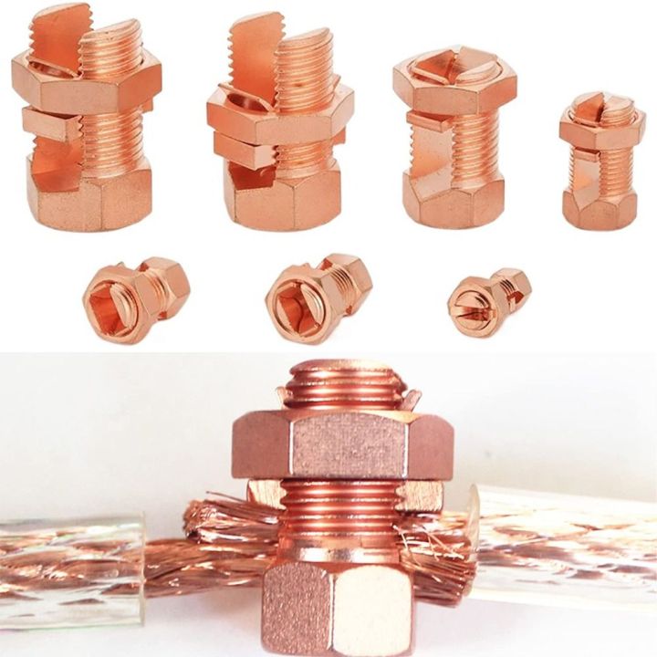 Electrical Equipment TJ Series Split Bolt Connector Sturdy Durable ...