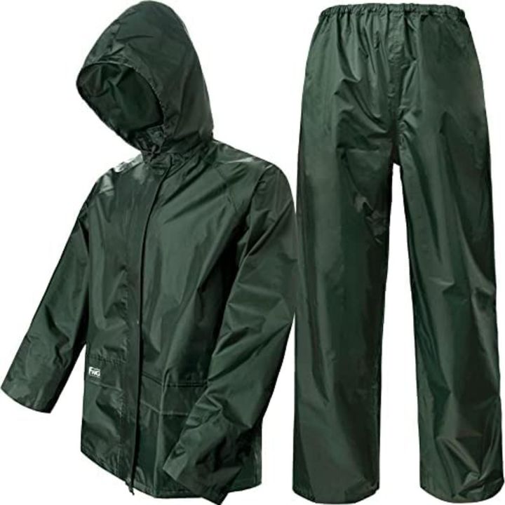 Waterproof Rain Suit Outdoor Activity Clothe PVC Clothe For Rian ...
