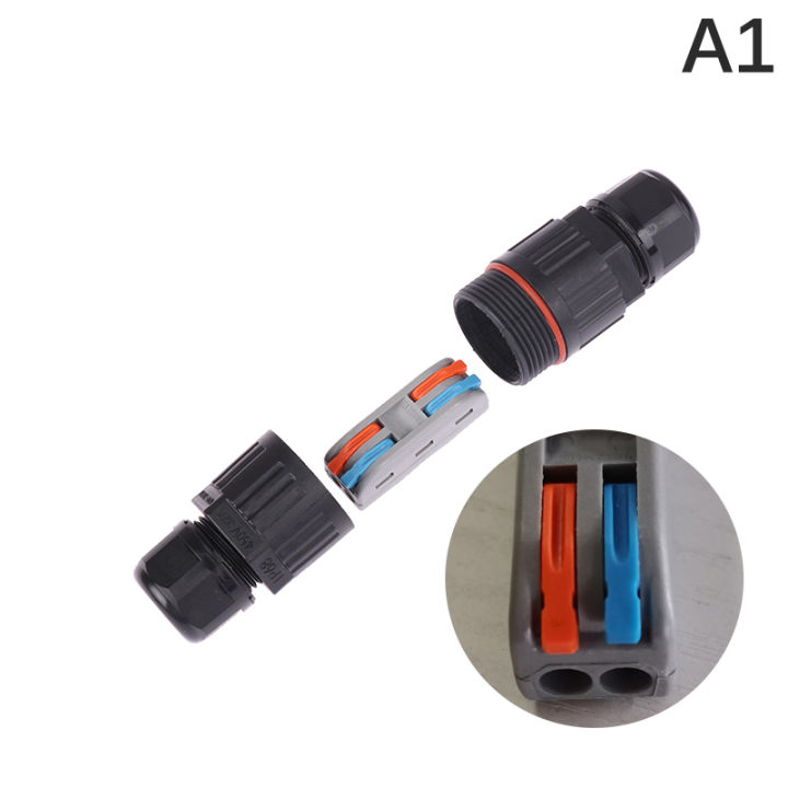 IP68 Cable Waterproof Joint Wire Quick Connection Waterproof Connector ...