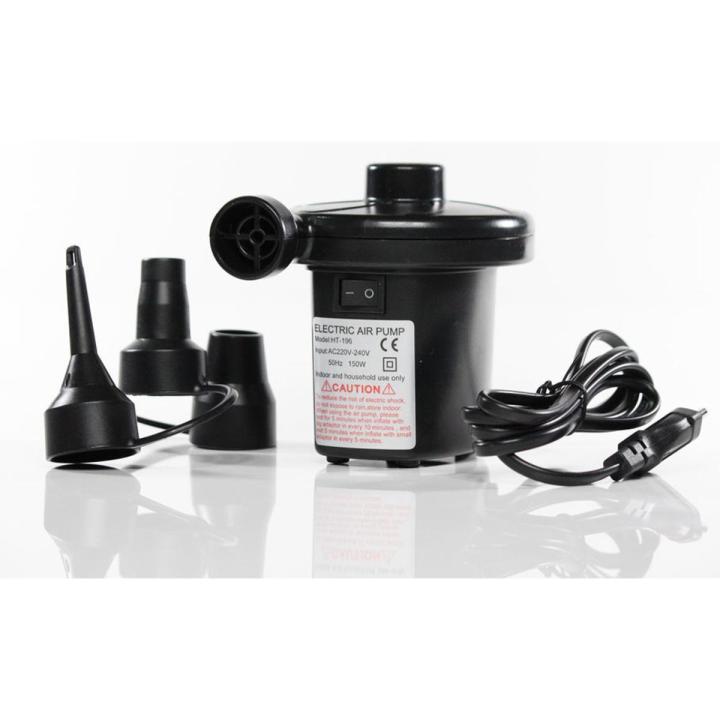 Electric Air Pump Quick Inflating and Deflating With Two Nozzles ...