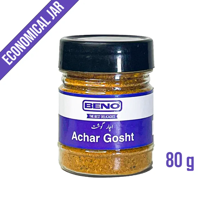 Achar Gosht Masala | "Beno Achar Gosht Masala 80g Jar - Authentic ...