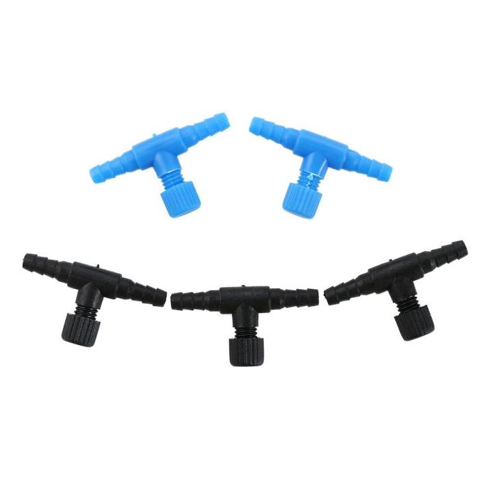 T Shaped Volume Air Pump Air Line Tube Fish Accessories Flow Control ...