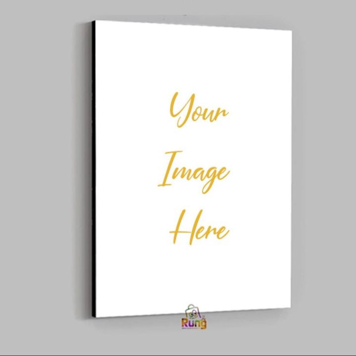 Customized Borderless Wall Hang Photo Frame | Daraz.pk