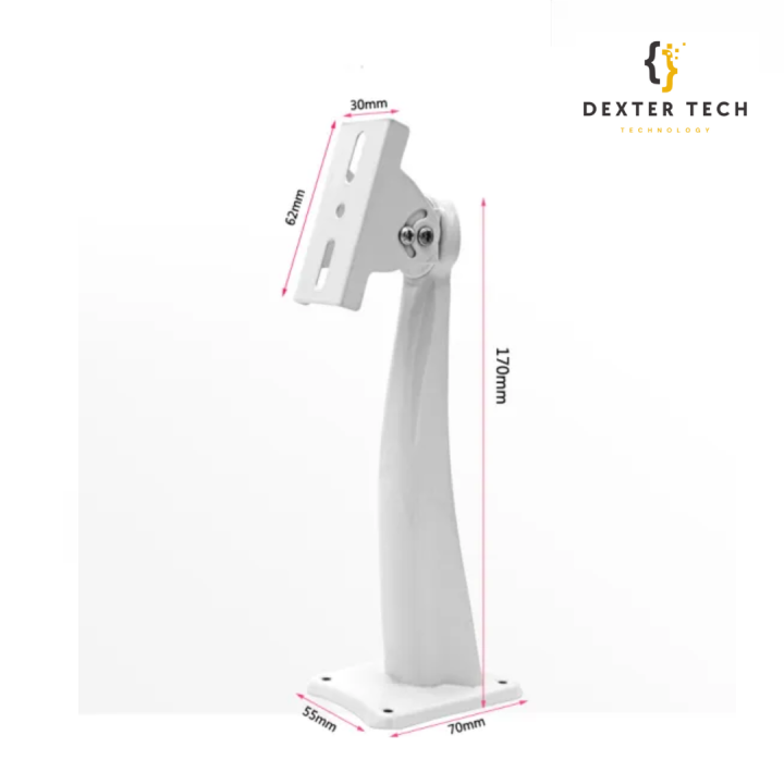 Wall Mount Bracket CCTV camera Stand Adjustable Metal Bracket | Daraz.pk