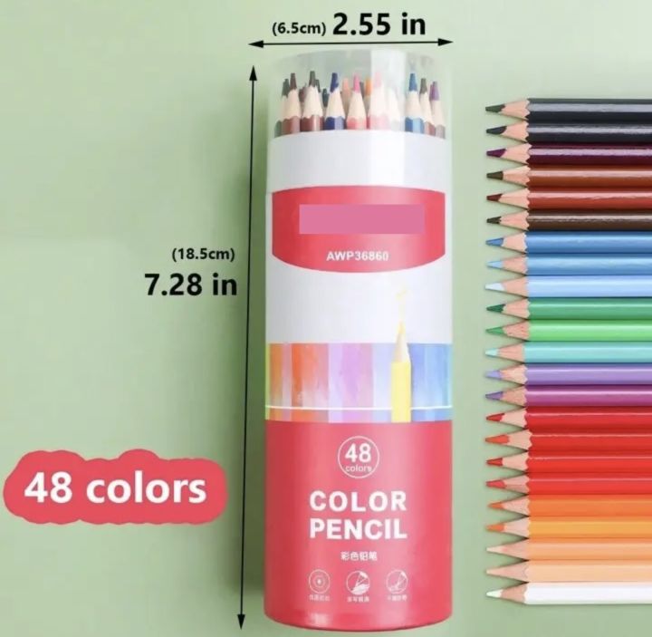 M&G Vibrant Colour pencil pack of 48pcs | Daraz.pk