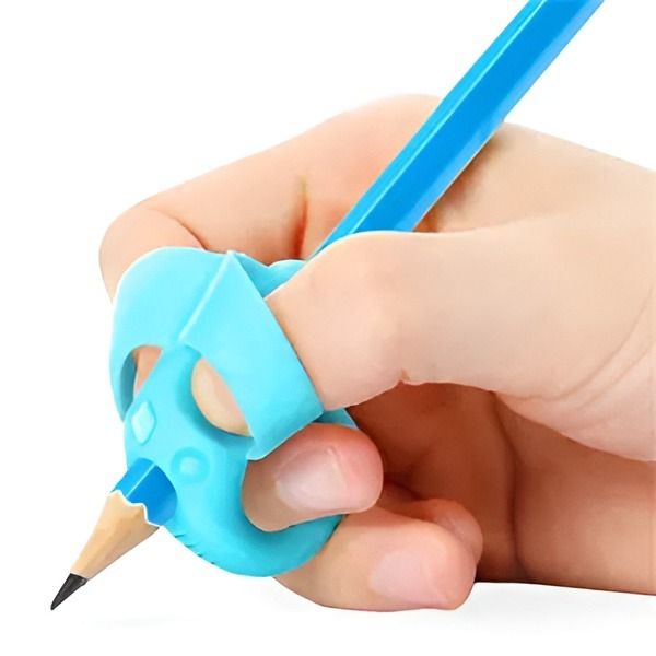 Pack Of 3 Pencil Grips -With 3 Different Colors-Writing Aid Grip For ...