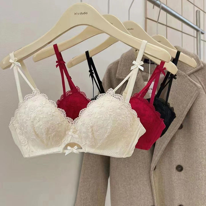 Flourish Undergarments New Cute Lace Flower Embroidered Adjustable ...