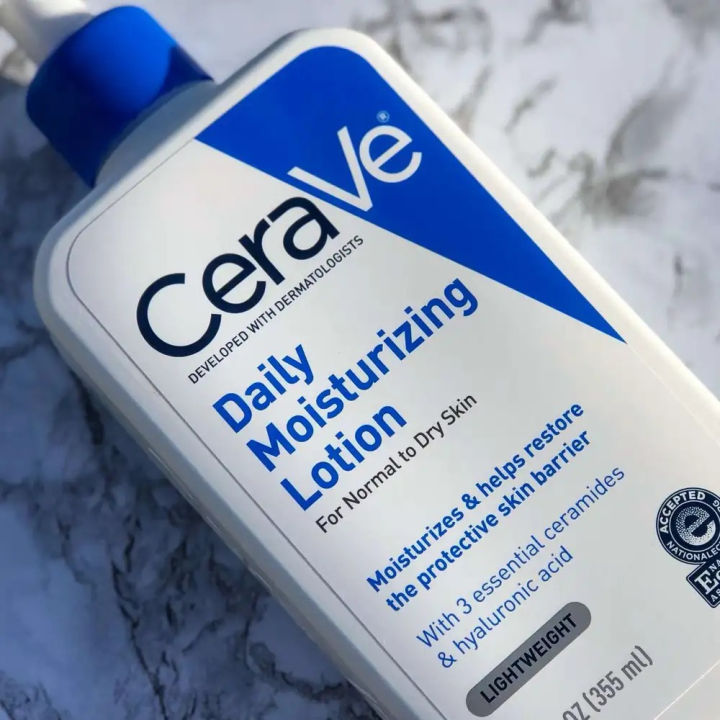 CeraVe Daily Moisturizing Lotion for Dry to Normal Skin – Lightweight ...
