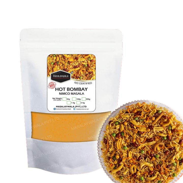 Hot Bombay Fries/ Noodles/ Pasta/ Nimco / Papad Masala 50g | Daraz.pk