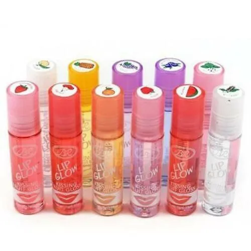 Fruity Flavors Rolling Ball Lip Oil , Long Lasting Moisturizing Lip ...