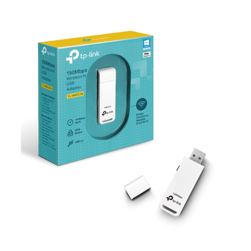 TP-Link TL-WN727N 150Mbps Wireless N USB Adapter – Fast WiFi Dongle for ...