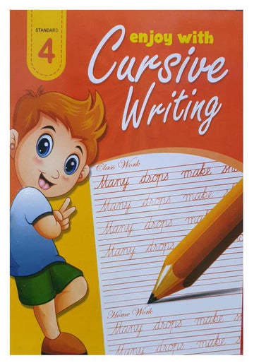 Cursive Writing Book 4 | Daraz.pk