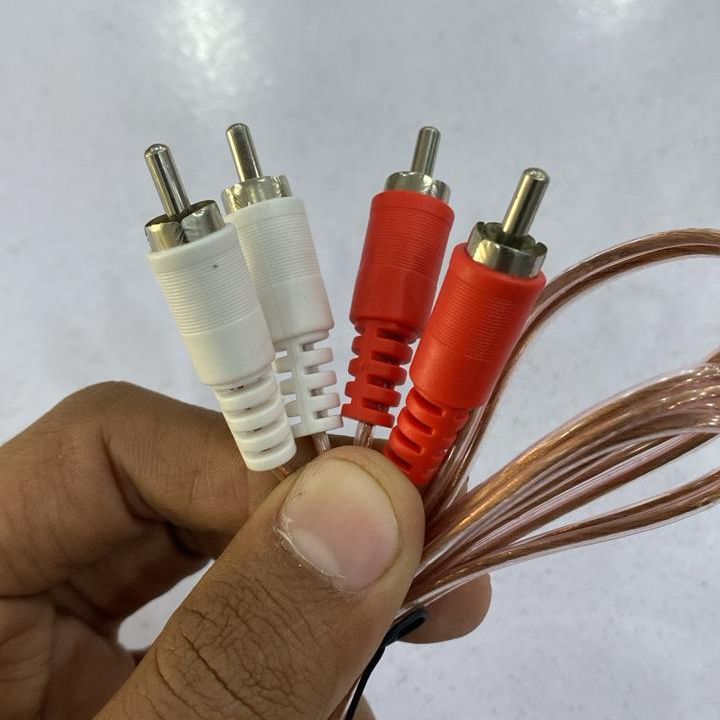 Original 3.5mm Jack to 2 RCA Male Stereo AV Cable 1.5 Meter Long and 5 ...
