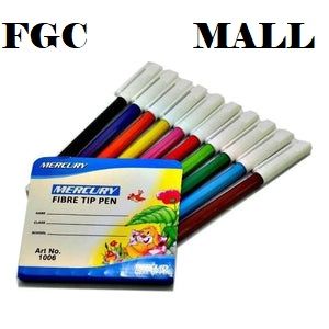 Mercury Fibre Color Marker Set of 10 , COLOUR MARKER ,PAINTING COLOUR ...